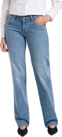 Lee Damen-Jeans Zoe, Low Rise Straight Fit, Straight Leg