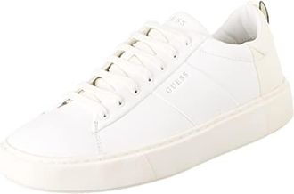 Guess Homme New Vice Sneaker, Whisper White, 44 EU