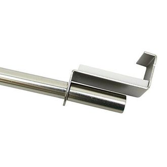 Gardinia 2619 Spannvitrage &Oslash; 9 mm, Metall, ausziehbar 120-160 cm, Titan