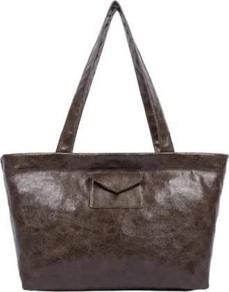 Lancaster R&eacute;tro KBA Tote Bag - - Bags - Damen - Braun - ONE SIZE