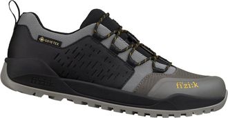 fizik Unisexs Terra Ergolace GTX Flat Off-Road Cycling Shoes, Grau/Schwarz, 13 UK