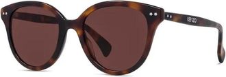 Kenzo Femme, Accessoires, Brun, Taille: 51 MM Lunettes de soleil