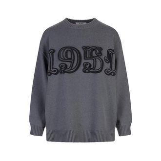 Max Mara Fido Pullover - - Knitwear - Damen - Grau - L