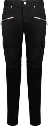 Balmain Homme, Pantalons, Noir, Taille: W32 Pantalon Noir Skinny Leg