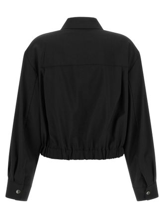 Max Mara Virgin Wool Jacket - Black