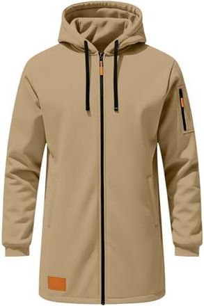 Generic Sweat &agrave; capuche 2026 pour homme - Longueur moyenne - Pour t&eacute;l&eacute;phone portable - D&eacute;contract&eacute; - Fitness - V&ecirc;tement de sport avec grande taille - Pull d&eacute;c