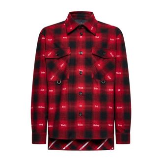 John Richmond Herren, Shirts, Rot, XLGr&ouml;&szlig;e