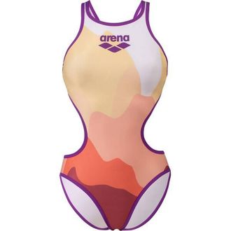 Arena Damen Schwimmanzug WOMENS ONE MORNING LIGHT SWIMSUIT TECH BACK