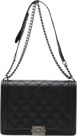 Chanel Sac bandouli&egrave;re Pre-owned - Femme - Pre-owned - Noir - Taille: ONE Size