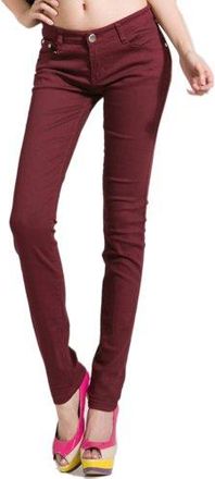 Hee Grand Hee Grand Jean skinny pour femme - Rouge - S