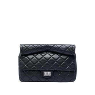 Chanel Pre-owned Quilted Lambskin Clutch - - Pre-owned - Damen - Schwarzk - ONE SIZE