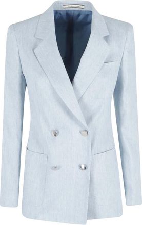 Tagliatore Femme, Vestes, Bleu, Taille: 42 FR Blazer crois&eacute;