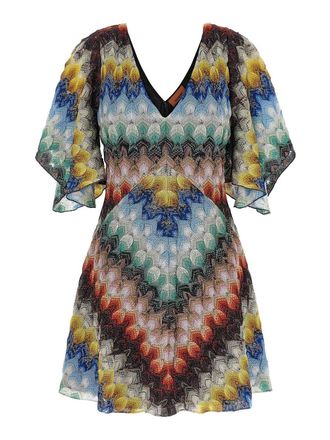 Missoni Robe Courte - Multicolore