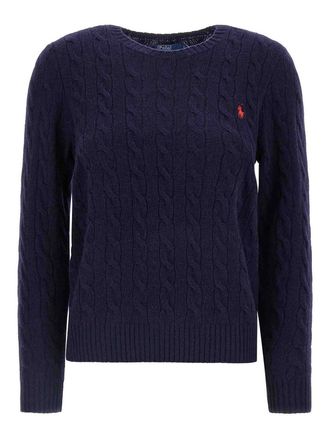 Polo Ralph Lauren Pull Col Rond - Bleu