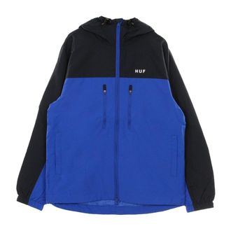 HUF Herren Windbreaker Jacke in Blau - - Jackets - Herren - Blau - M