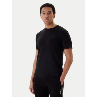 Guess T-Shirt Z2YI12 JR06K Schwarz Regular Fit