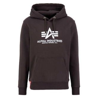 Alpha Industries Alpha Indutries Basic Hoody Sweat &agrave; Capuche pour Homme Hunter Brown