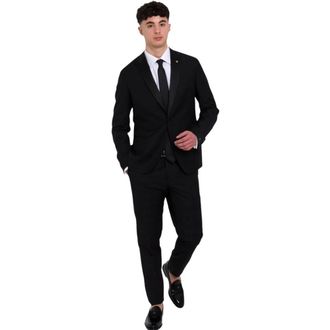 Manuel Ritz Homme, Costumes, Noir, Taille: 2XL Costume droit