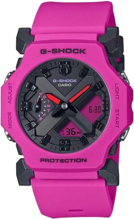 Casio Femme, Accessoires, Multicolore, Taille: ONE Size Montre de sport en r&eacute;sine avec chronographe et r&eacute;sistance &agrave; leau