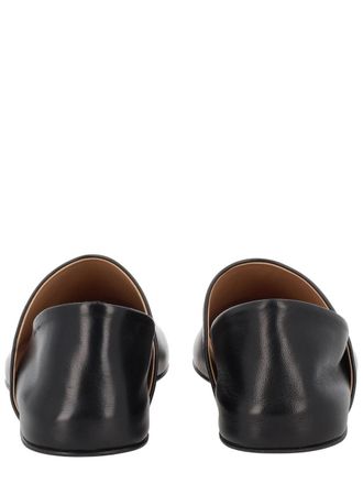 J.W.Anderson Split Lamb Leather Slipper - Black