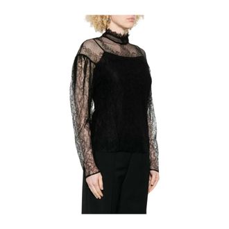 Twinset Femme, Blouses et Chemises, Noir, Taille: 38 FR Blouse
