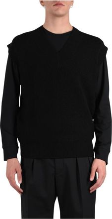 Paolo Pecora Hauts sans manches - Homme - Pulls - Noir - Taille: XL