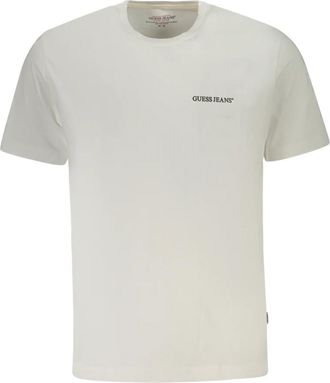 Guess Regular Fit T-Shirt - - Tops - Herren - Wei&szlig; - XS