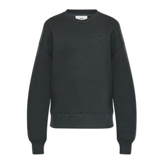 Ami Sweatshirt mit Logo - - Sweatshirts & Hoodies - unisex - Grau - XS