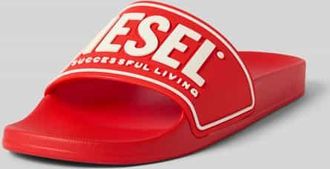 Diesel Slides mit Label-Detail