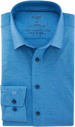 Olymp Casual Hemden - - Shirts - Herren - Blau - 2XL
