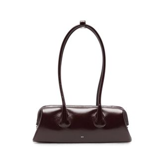 Osoi Mini Boat Wide Leather Shoulder Bag