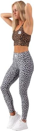 Eivy Eivy Pocket Tights Leggings, Snow Leopard, L Femmes