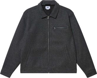 Obey Homme, Vestes, Gris, Taille: S Lenox Zip-Jacket