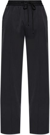 Dolce & Gabbana Homme, Pantalons, Noir, Taille: XL Pantalon de jogging en toile de laine