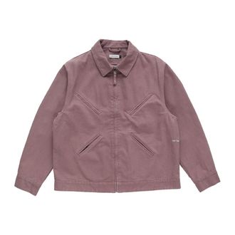 Pop Trading Company Twilight Mauve Full Zip Jacke - - Jackets - Herren - Lila - S