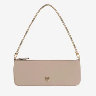 Pinko Sac port&eacute; &eacute;paule en cuir Pinko avec logo