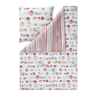 ESTELLA Kuschel Flanell Bettw&auml;sche Set Flausch Bettgarnitur | 100% Baumwolle | 135x200 cm + 80x80 cm | Design 02