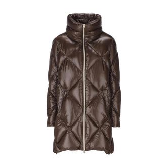 Herno Nylon Ultralight A-shape Daunenjacke - - Jackets - Herren - Braun - M
