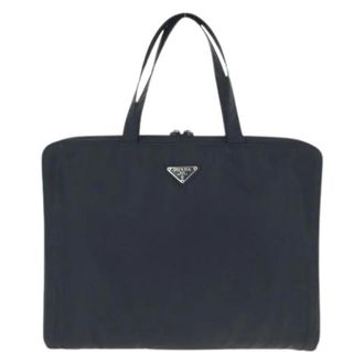 Prada Pre-owned Nylon sacs-prada - Homme - Pre-owned - Noir - Taille: ONE Size