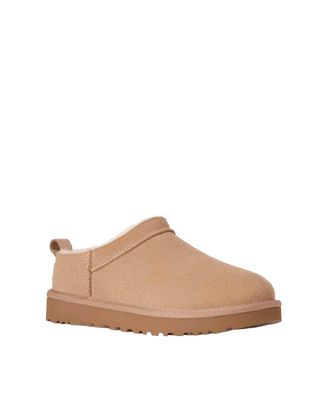 UGG Womens Clogs Classic Micro Sand Upper: Leather - Outsole: Eva Slippers Flat Shoes
