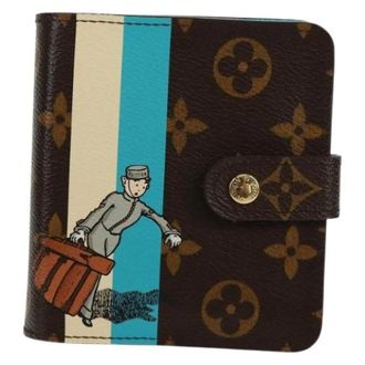 Louis Vuitton unisex, Pre-owned, Multicolore, Taille: ONE Size Portefeuille en toile Pre-owned