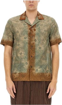 Dries Van Noten Homme, Chemises, Multicolore, Taille: M 01980-Carltone EMB 1162 M.w.shirt