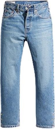 Levi's 501 Crop Jeans Femme, Been There Selvedge, 36W / 34L