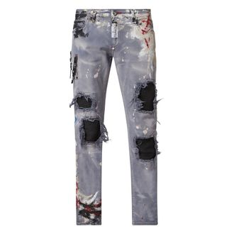 Philipp Plein Herren, Jeans, Blau, W31Gr&ouml;&szlig;e