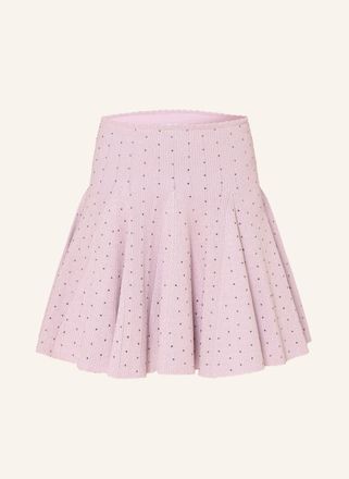 Sandro Sandro Strickrock Mit Schmucksteinen lila