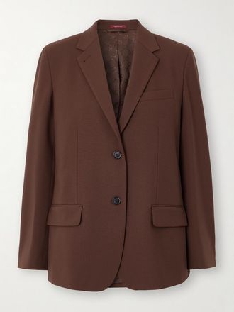 Gucci Blazer Aus Einer Wollmischung - Braun