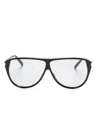 Saint Laurent Eyewear Saint Laurent - Sl731gaspar 001 Black Light Blue Lunettes-de-soleil