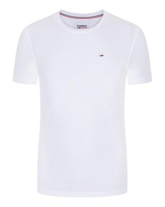 Tommy Hilfiger T-Shirt in Jersey-Qualit&auml;t mit Logo-Stickerei in