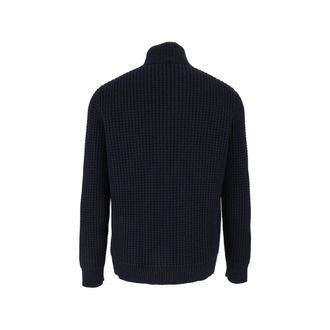 Fay Virgin Wool Blend Sweater - Blue