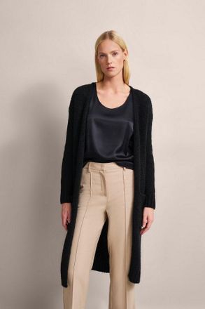 Bugatti Strickjacke mit breiten Rippenb&uuml;ndchen